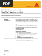 Sikashield w159 Ed15mm | PDF | Adhesive | Polyethylene