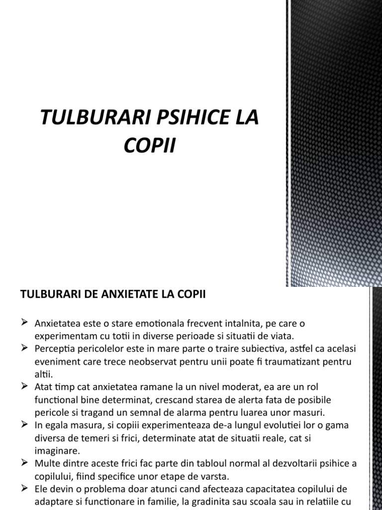 Tulburari Psihice | PDF