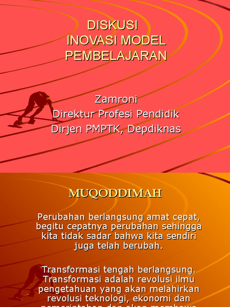 Inovasi Model Pembelajaran | PDF