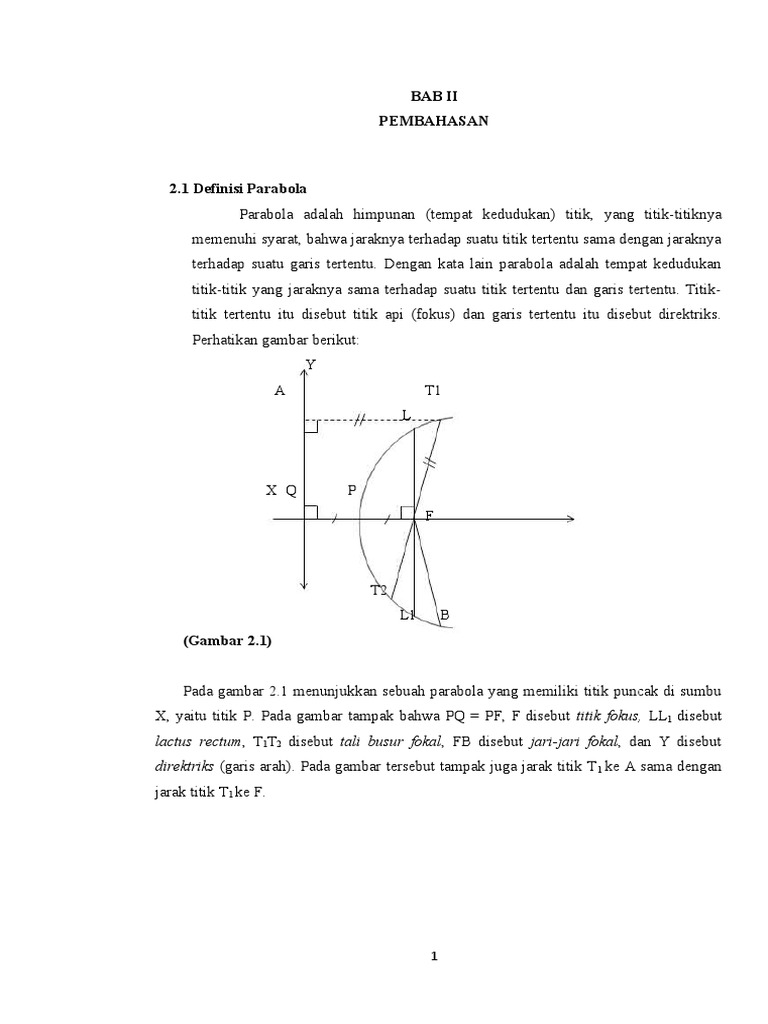 OPTIMASI PARABOLA | PDF