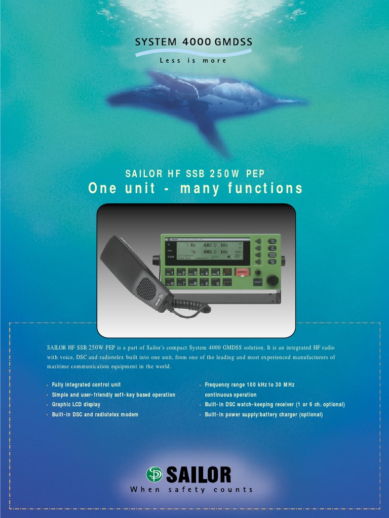 HC 4500 250w | PDF | High Frequency | Antenna (Radio)