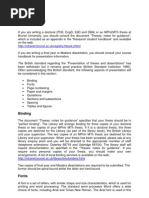 KNUST Thesis Guide | PDF | Thesis | Writing