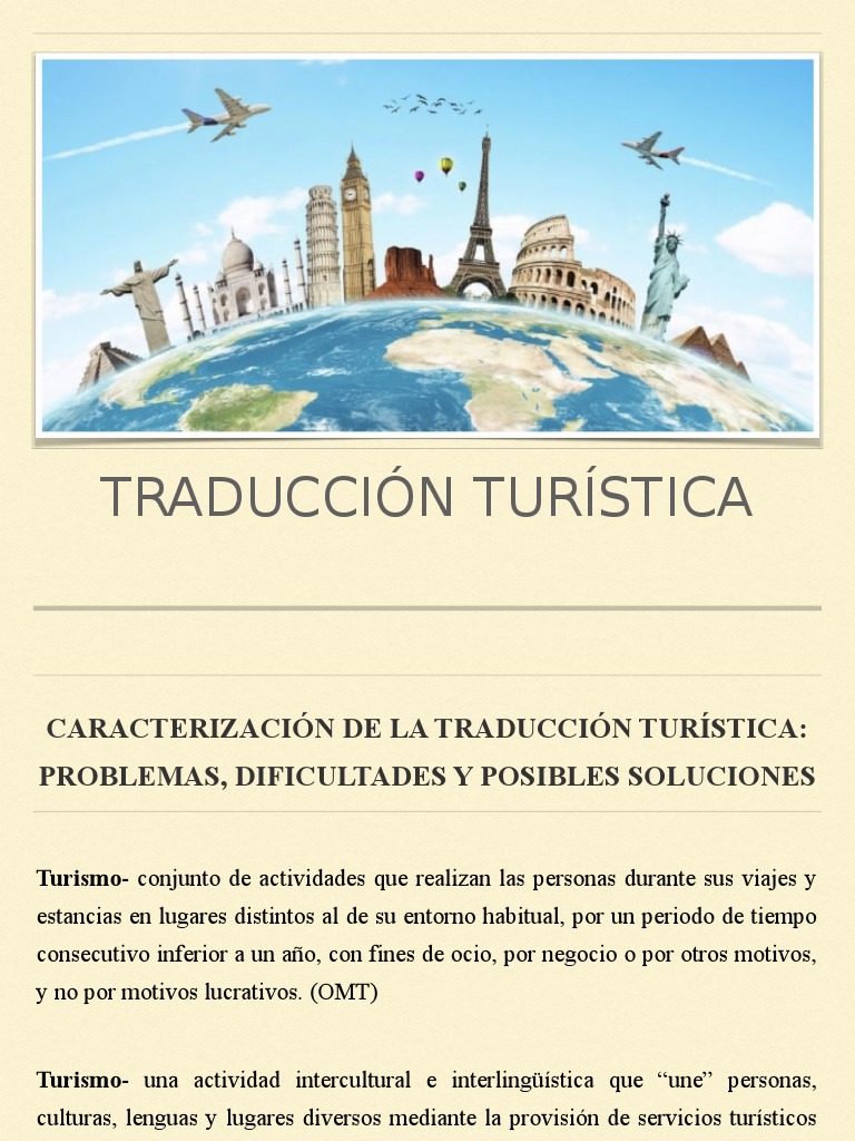 Traducción Turística | PDF | Traducciones | Turismo