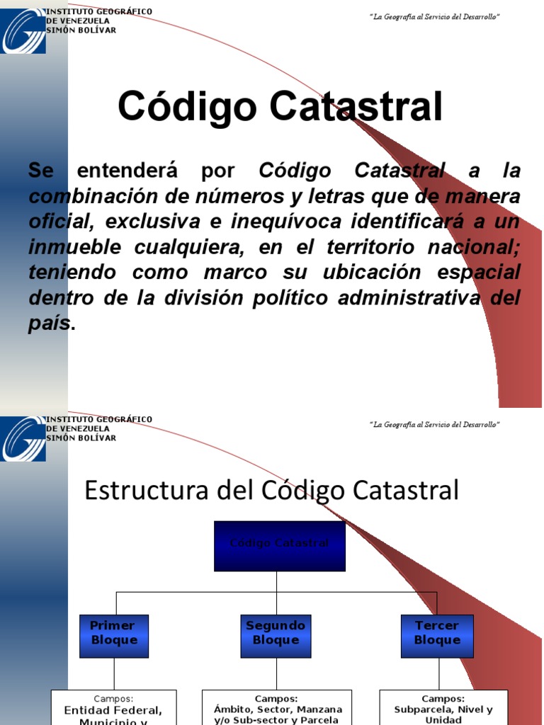 3-Código Catastral | PDF | Datos geográficos e información | Geografía