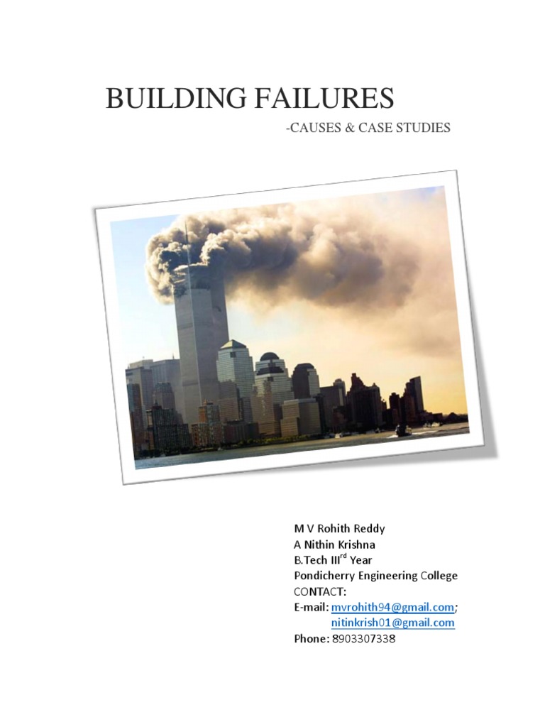 Building Failure - Causes and Case Studies | PDF | Concrete | Fracture