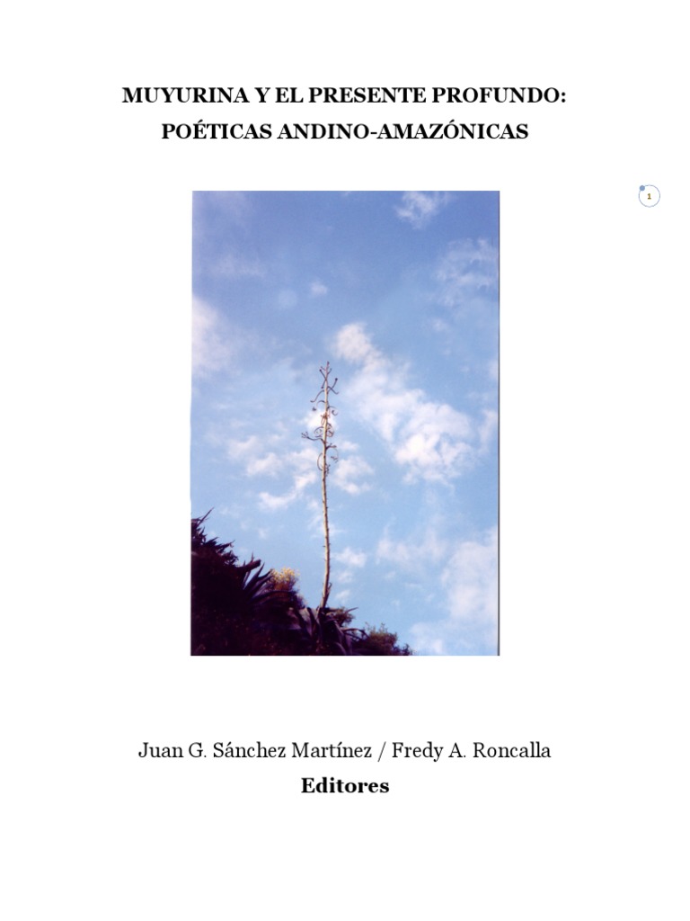 Libro Muyurina y El Presente Profundo 1 1 | PDF | Traducciones | Perú