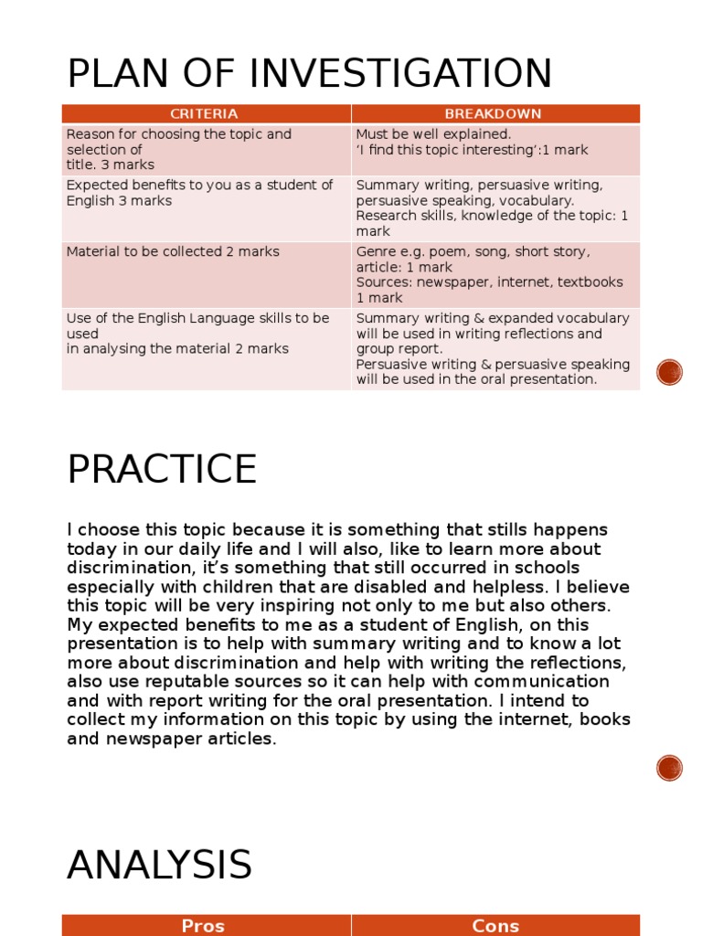 English SBA GUIDELINES REFLECTION 1 | PDF | English Language | Vocabulary