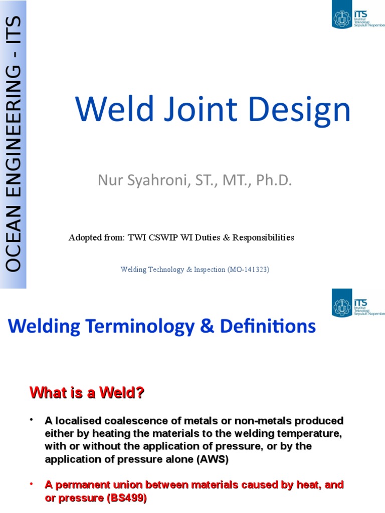 6 Weld Joint Design | Download Free PDF | Welding | Construction