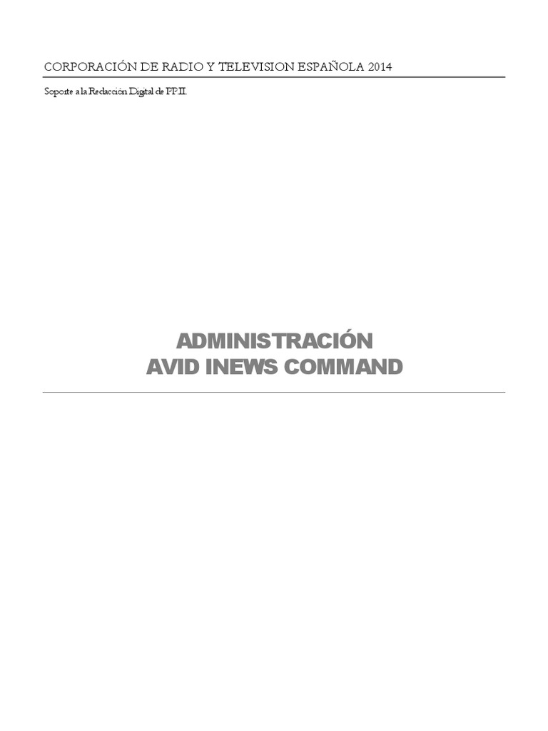 Administracion Command v2.0 | PDF | Servidor (Computación) | Marco de software
