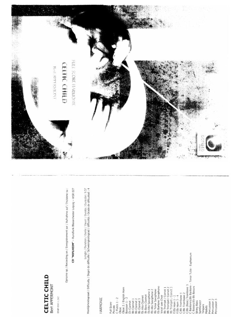 Celtic Child Bert Appermond PDF | PDF