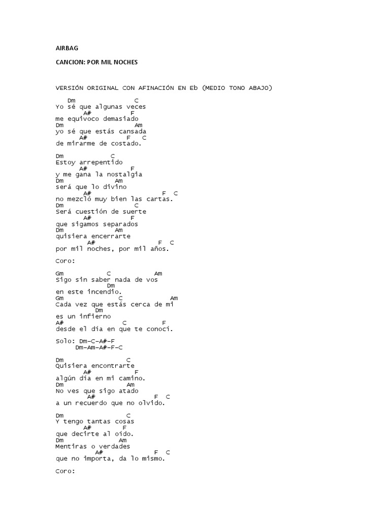 Airbag Por Mil Noches Pdf