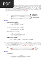 Sample Problems in Pre-Stressed Concrete PDF | PDF | Beam (Structure ...