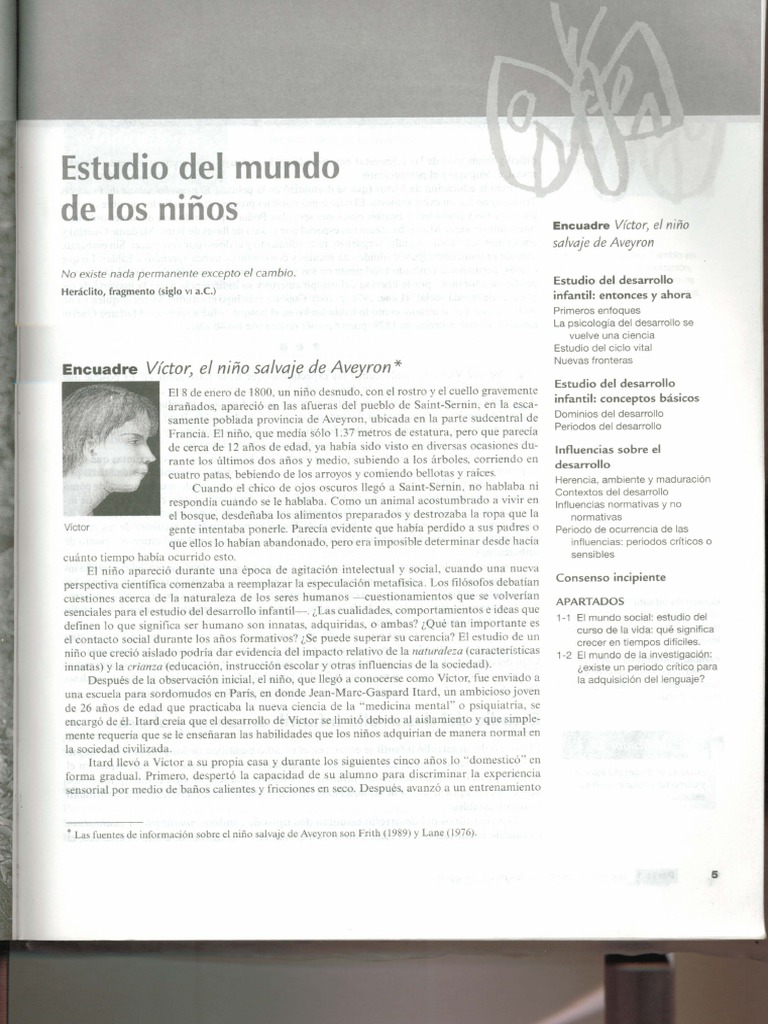 Lectura Estudio Del Mundo de Los Niños PDF | PDF