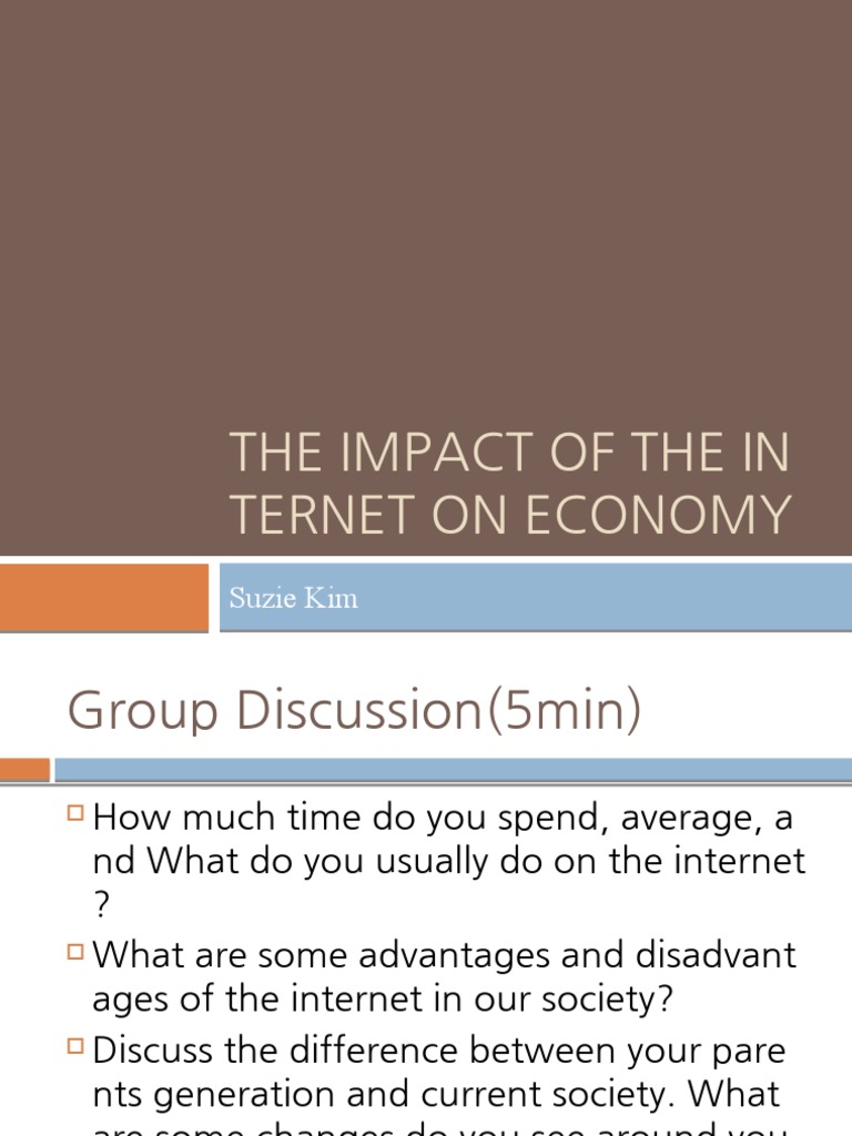 Internet Impact On Society | PDF | Internet | Advertising