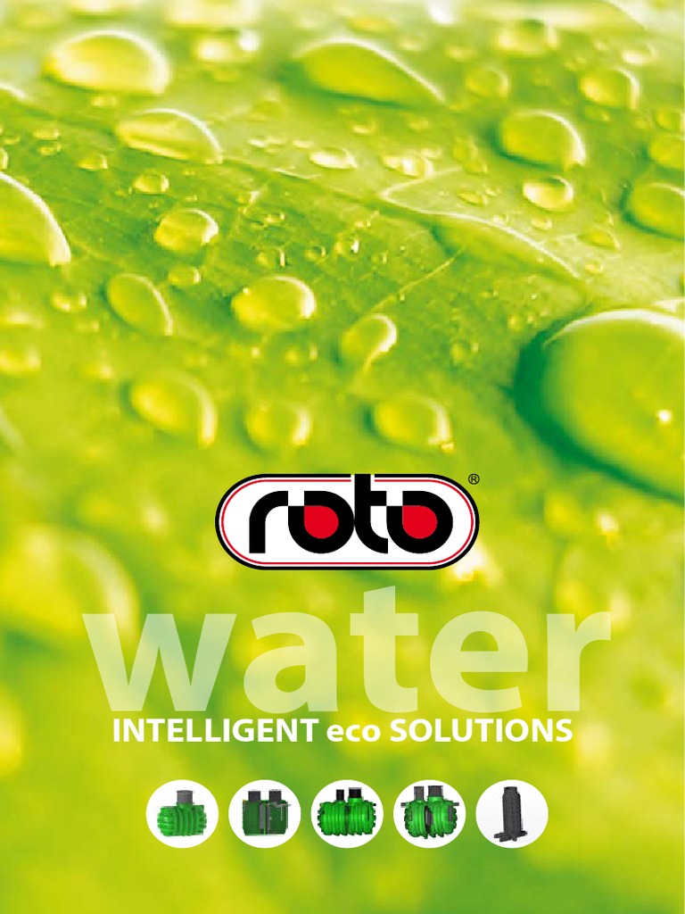 Water ROTO Catalogue | PDF | Wastewater | Sewage Treatment