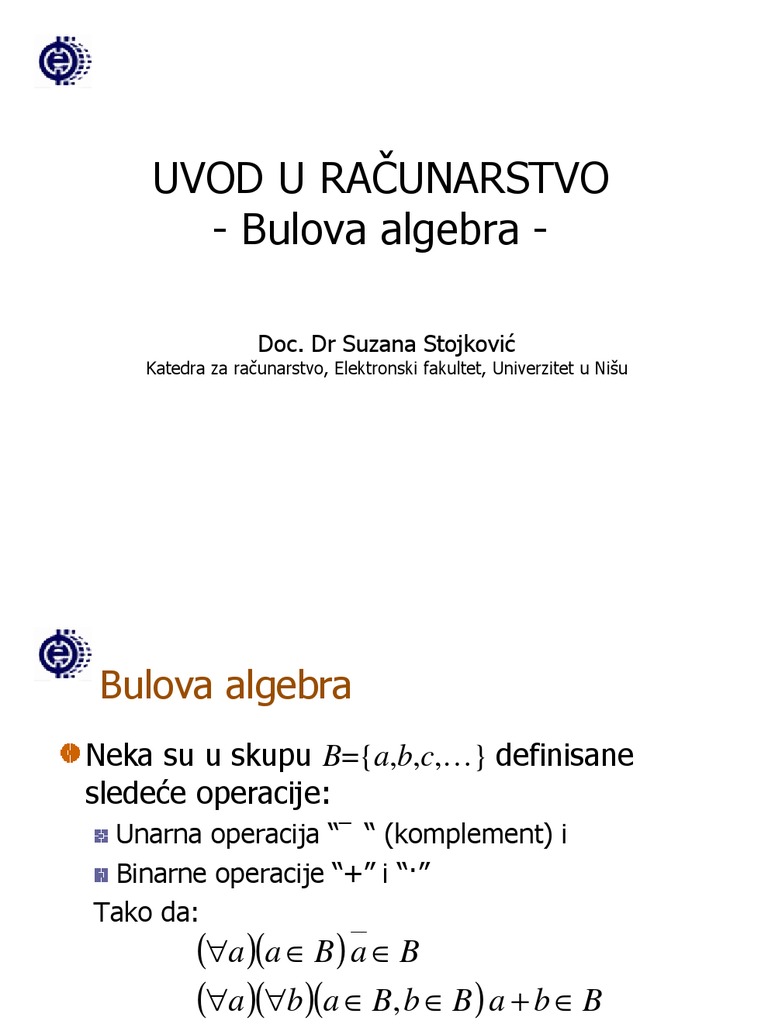 Bulova Algebra | PDF