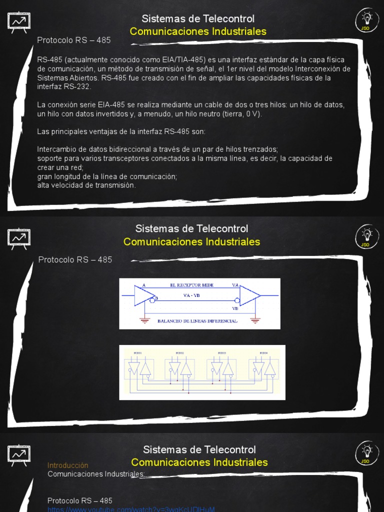 Sistemas de Telecontrol RS 485 | PDF | Arquitectura de Computadores ...