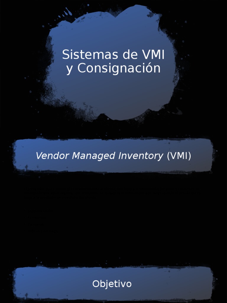 Sistemas de VMI y Consignación | PDF | Procter & Gamble | Walmart