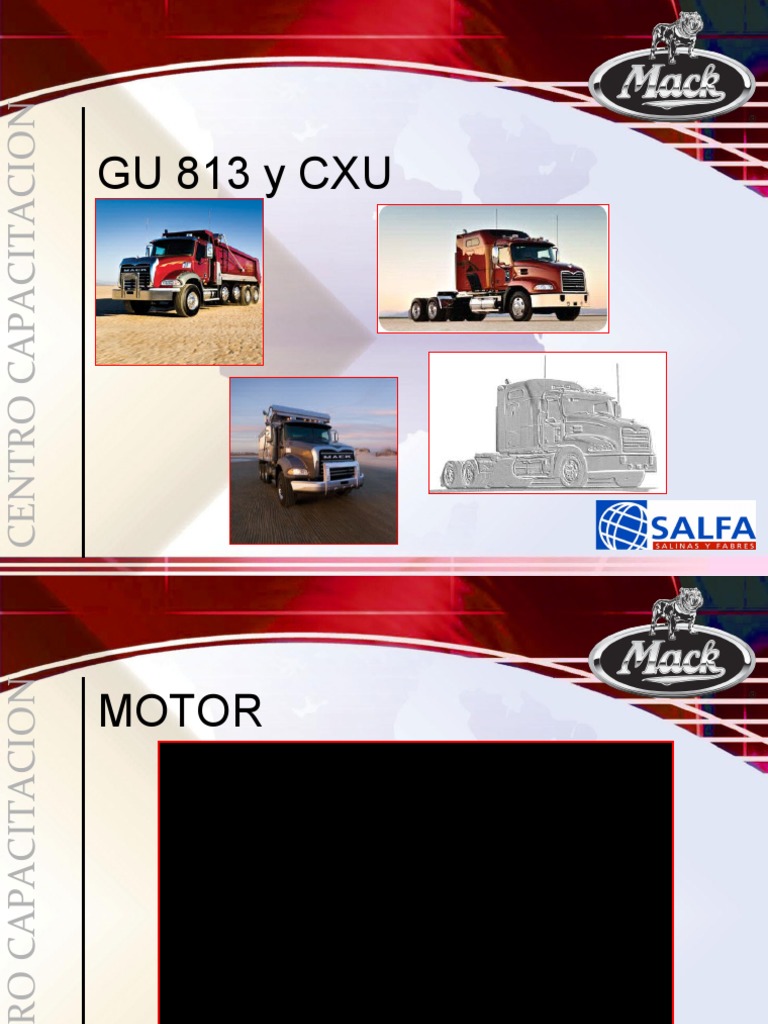 MACK GU y CXU | PDF | Transmisión (Mecánica) | Embrague