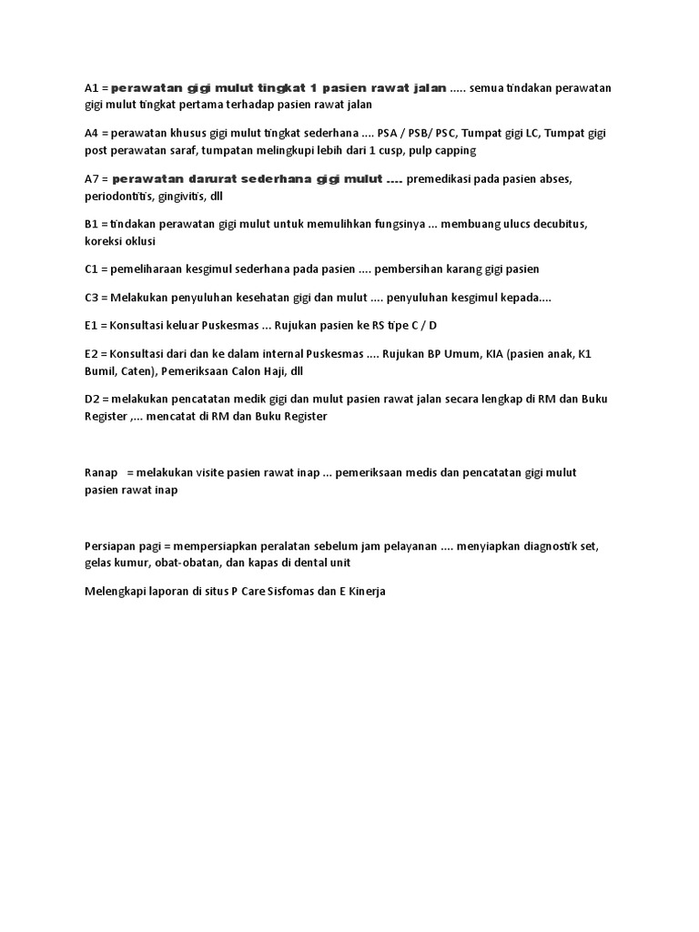 List SKP Untuk Ekin | PDF