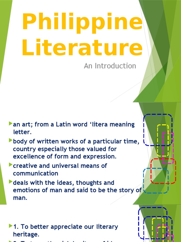 Philippine Literature | PDF | Poetry | Narrative