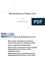 Elbow Joint Goniometry Guide | PDF
