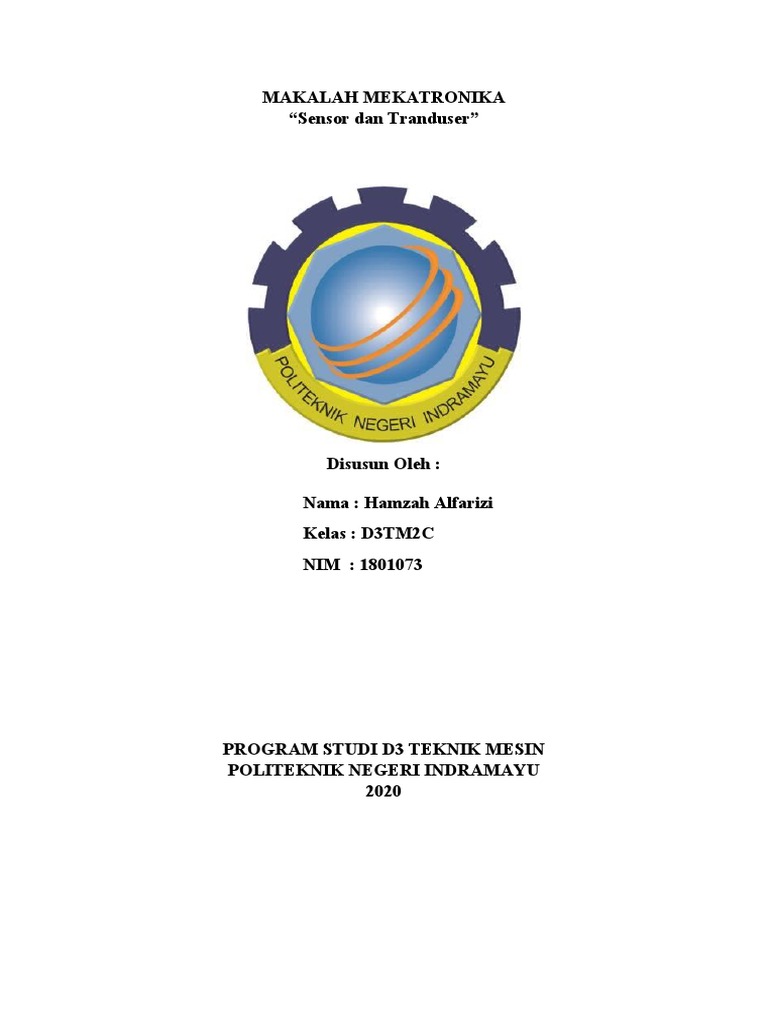 Jenis dan Fungsi Sensor serta Transduser | PDF