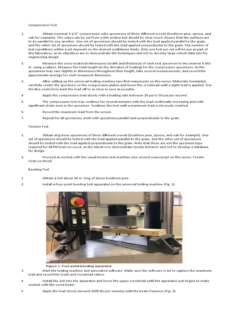Wood Test | Download Free PDF | Wood | Lumber