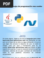 Cuadro Comparativo Lenguajes de Programacion | PDF | Lenguaje de ...