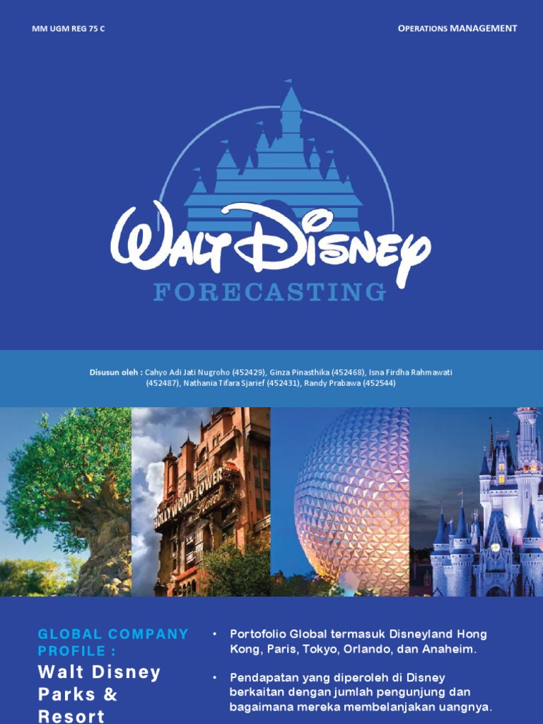 Ppt-Kelompok 6-Forecasting-Walt-Disney PDF | PDF | Karier & Perkembangan | Pengelolaan Keuangan ...
