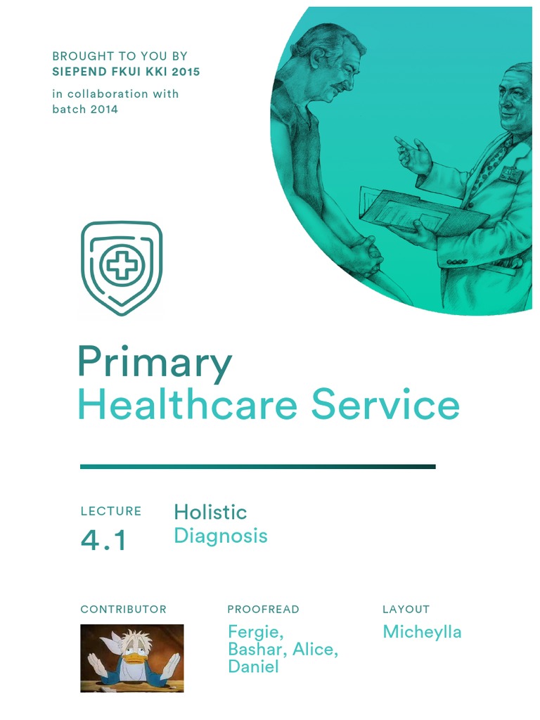Holistic Diagnosis Lecture Notes | PDF | Physical Examination | Health Care