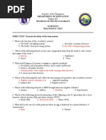 Grade 9 Science Exam Review Questions | PDF | Lung | Heart