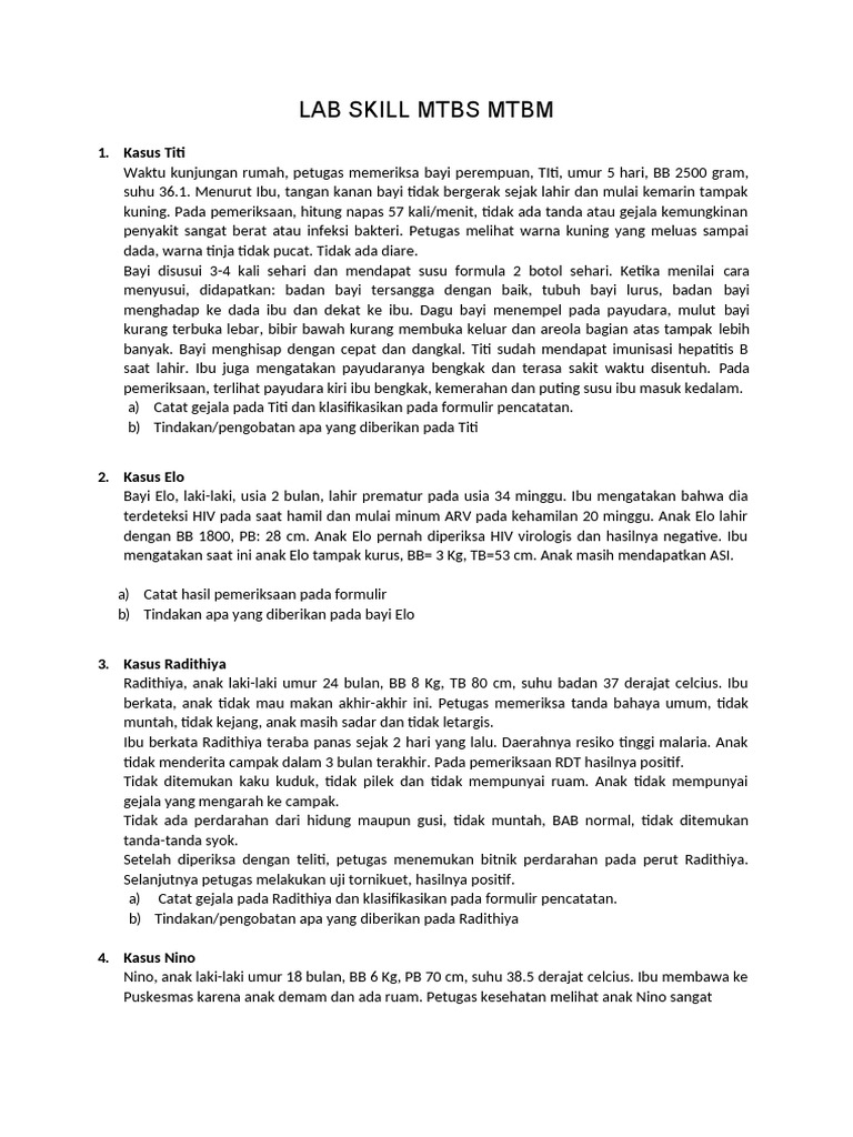 Kasus Mtbs-Dikonversi | PDF