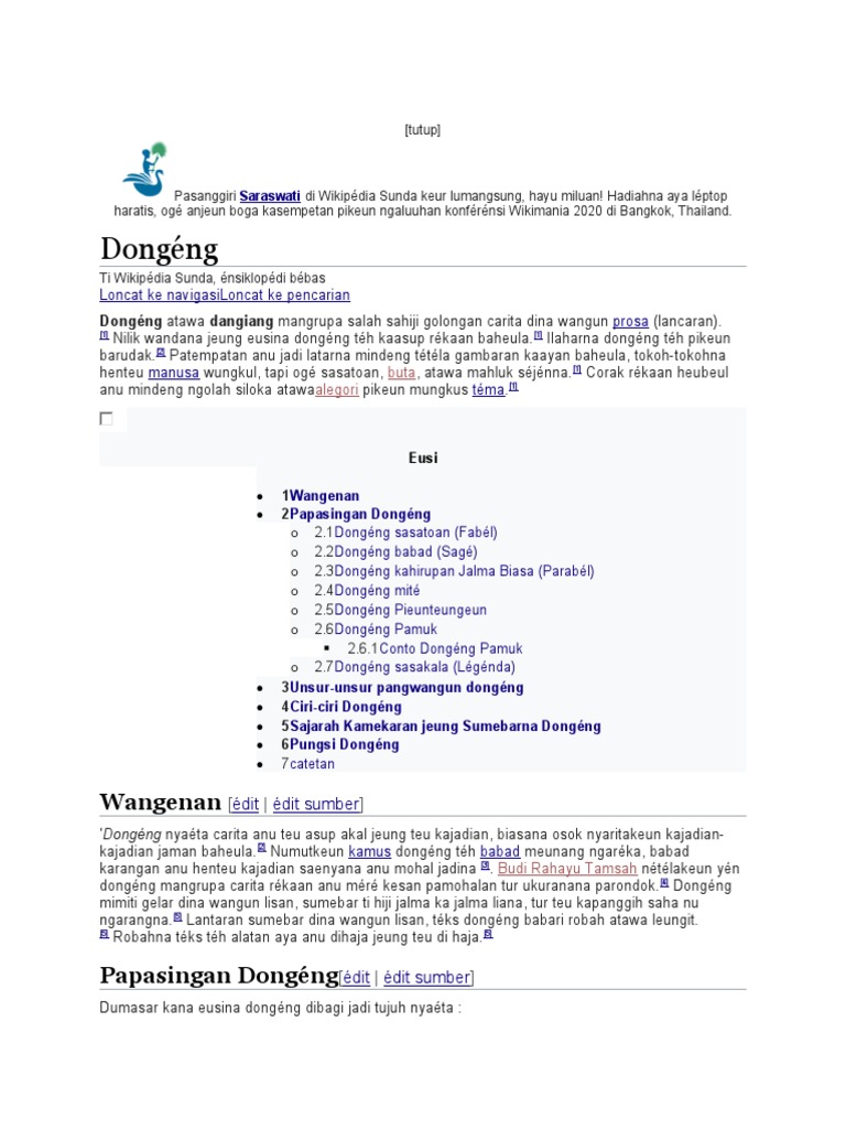 Materi Dongeng | PDF