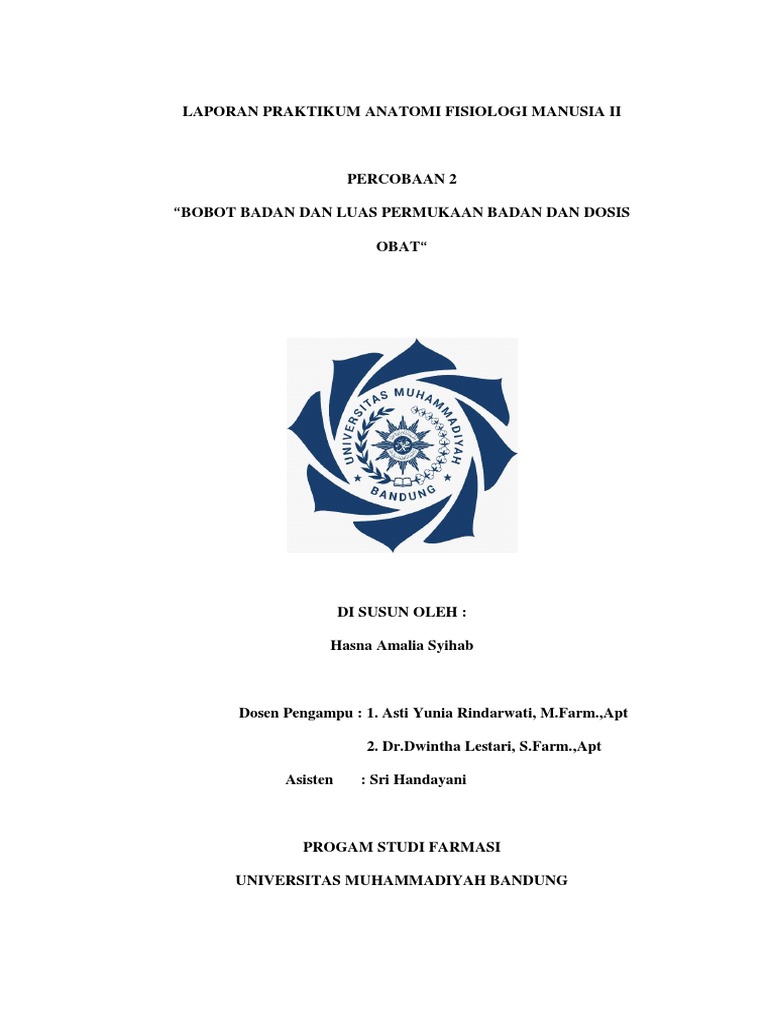 LAPORAN PRAKTIKUM ANATOMI FISIOLOGI MANUSIA II Hasna | PDF LAPORAN PRAKTIKUM ANATOMI FISIOLOGI MANUSIA II Hasna | PDF