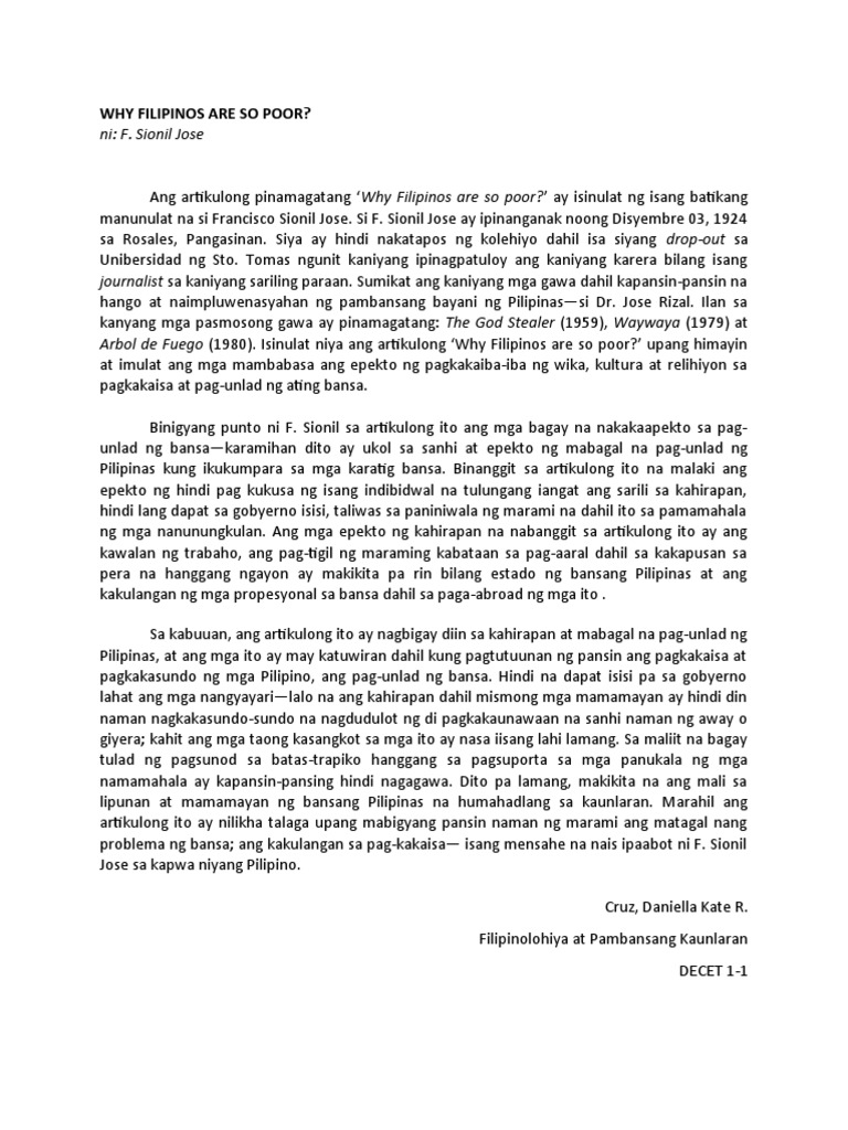 Filipinolohiya | PDF