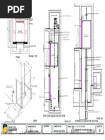 A-516 Lift Detail (Plan & Section) | PDF | Elevator | Civil Engineering