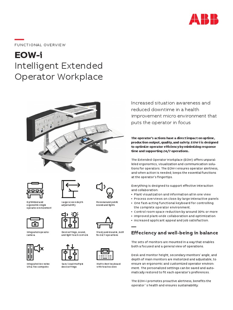 02 ABB Control Room Solutions - EOW-i PDF | PDF | Computer Monitor ...