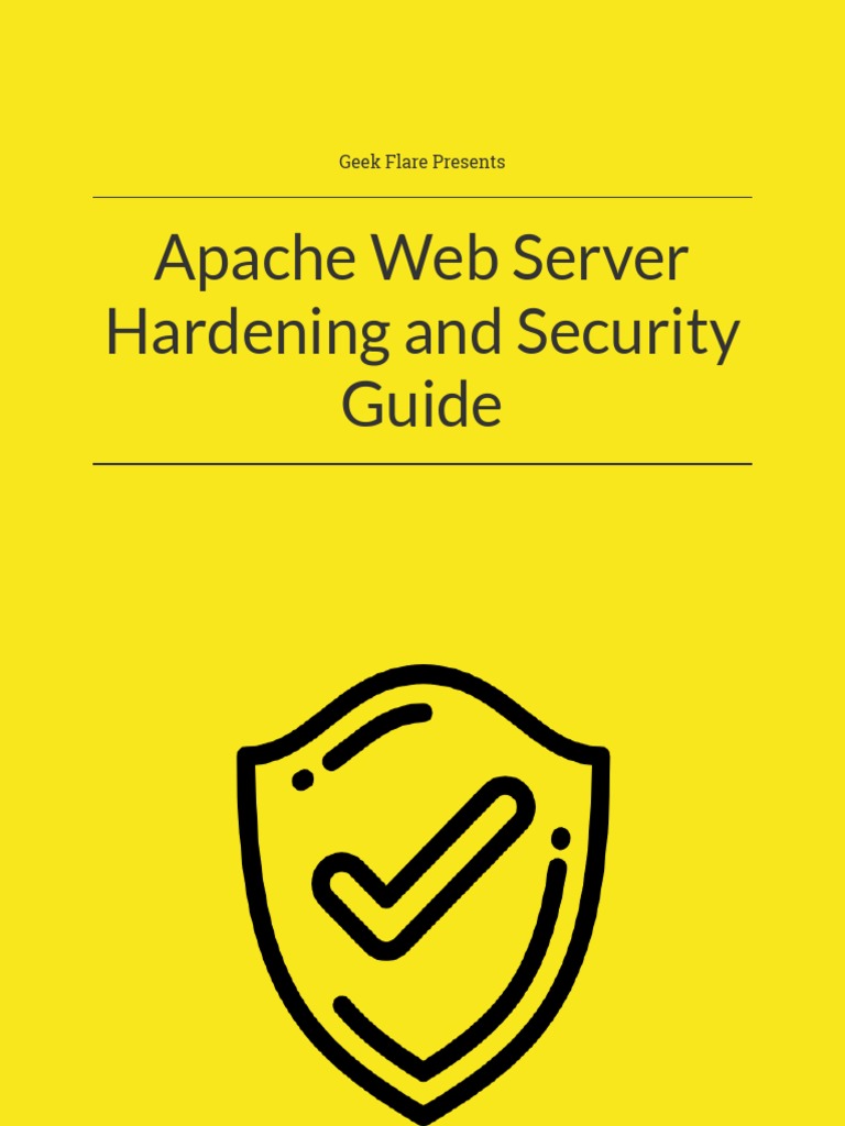 Apache Security Guide | PDF | Transport Layer Security | Hypertext Transfer Protocol