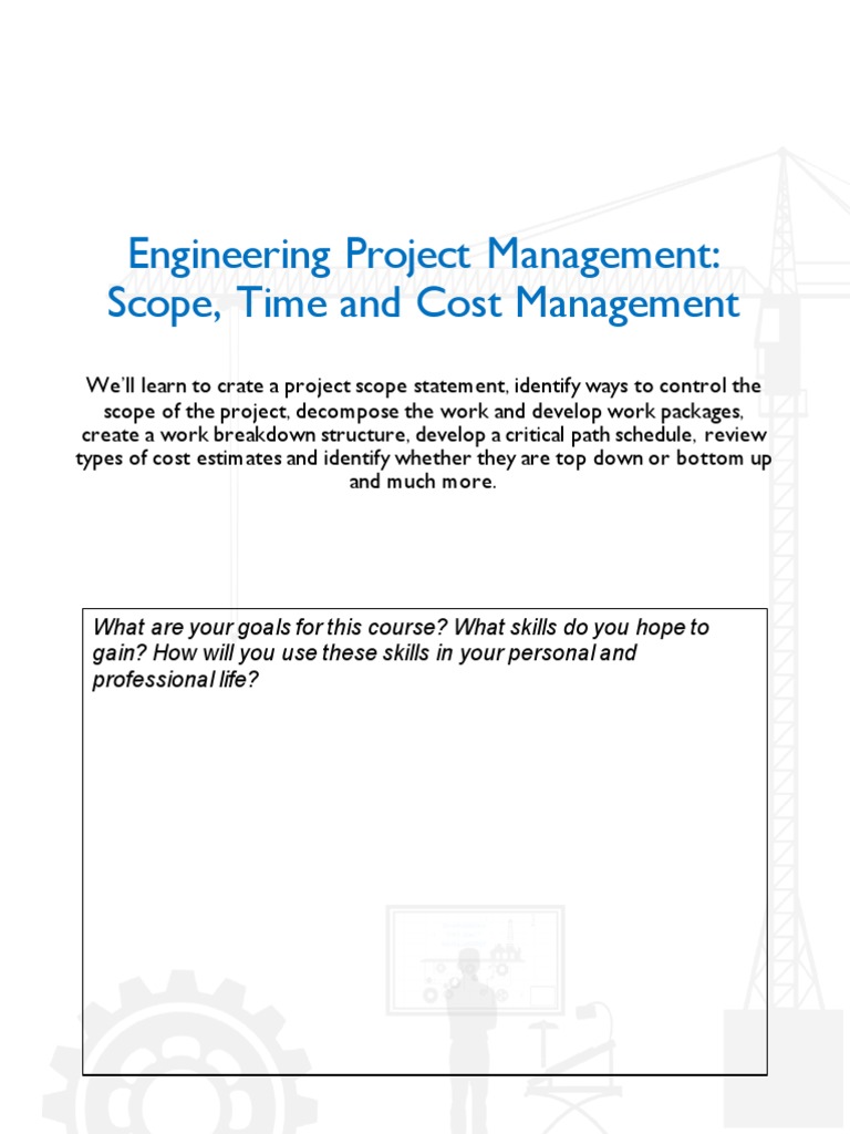 Engineering Project Management PDF | PDF | Project Management | Scope ...