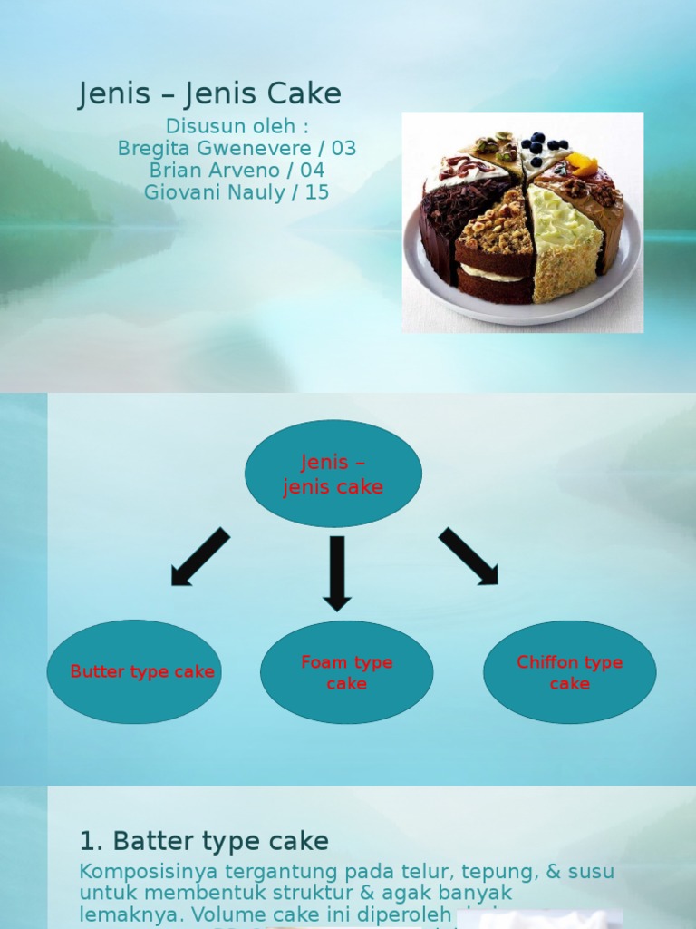 Jenis - Jenis Cake | PDF