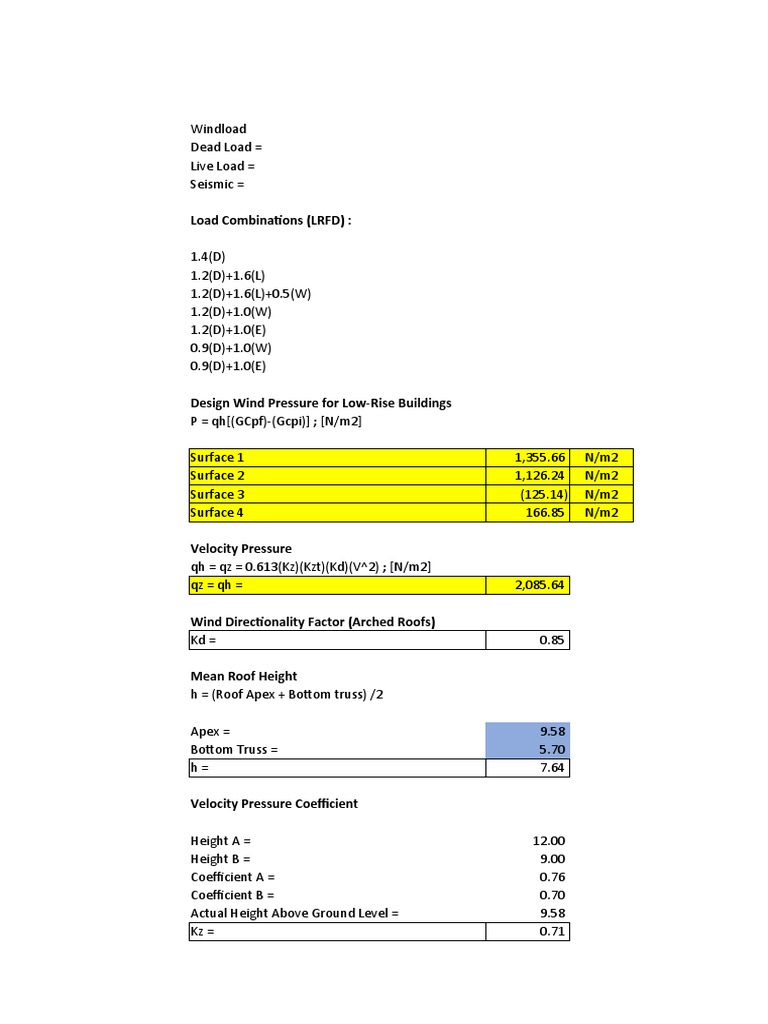 Load Computations | PDF
