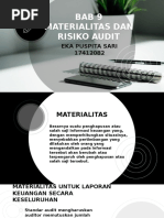 Modul 9 Risiko Audit | PDF