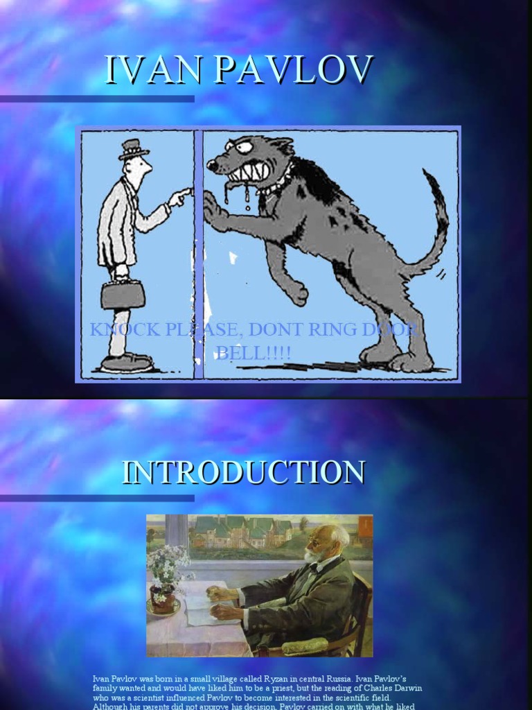 Pavlov | PDF | Classical Conditioning | Psychology