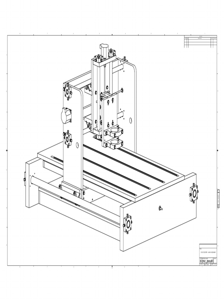 CNC Router Table (Cad Plans) PDF | PDF | Nut (Hardware) | Screw