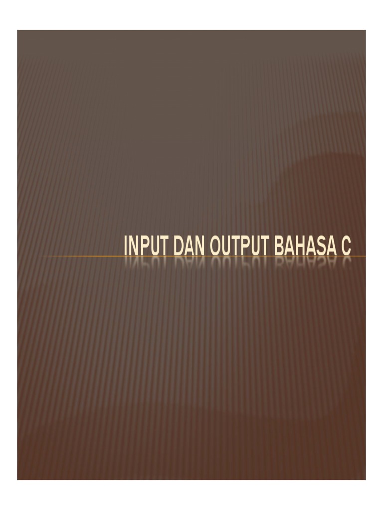 Pertemuan 03 Teori INPUT DAN OUTPUT | PDF Pertemuan 03 Teori INPUT DAN OUTPUT | PDF
