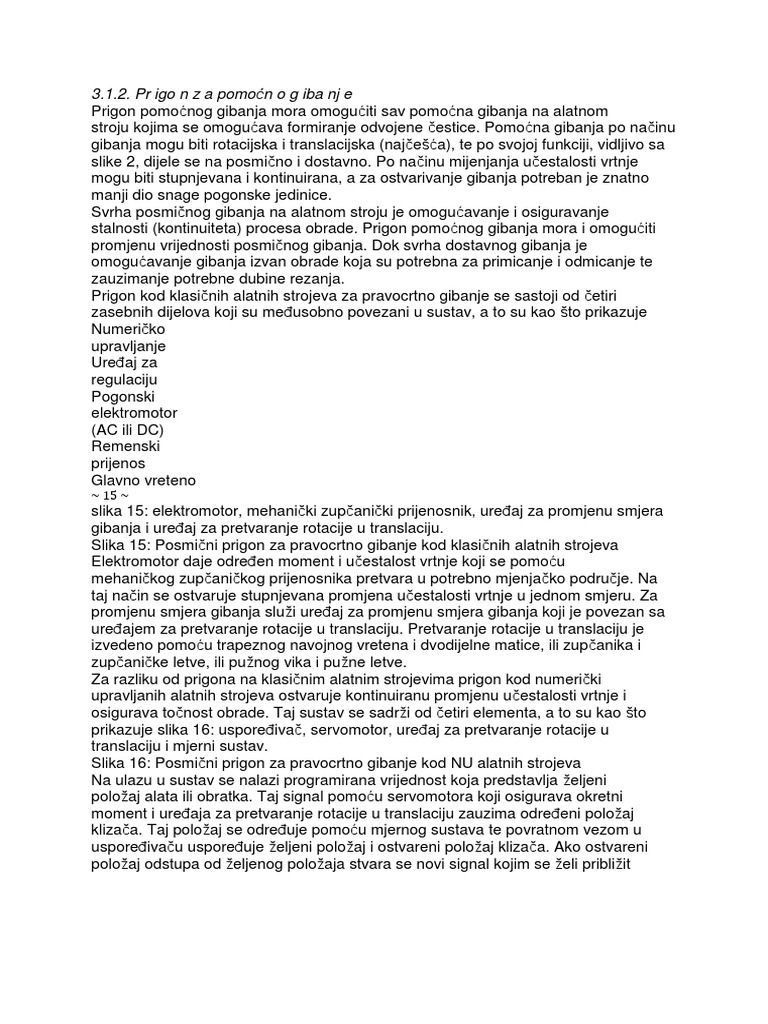 Prigon Pomocno Gibanje | PDF