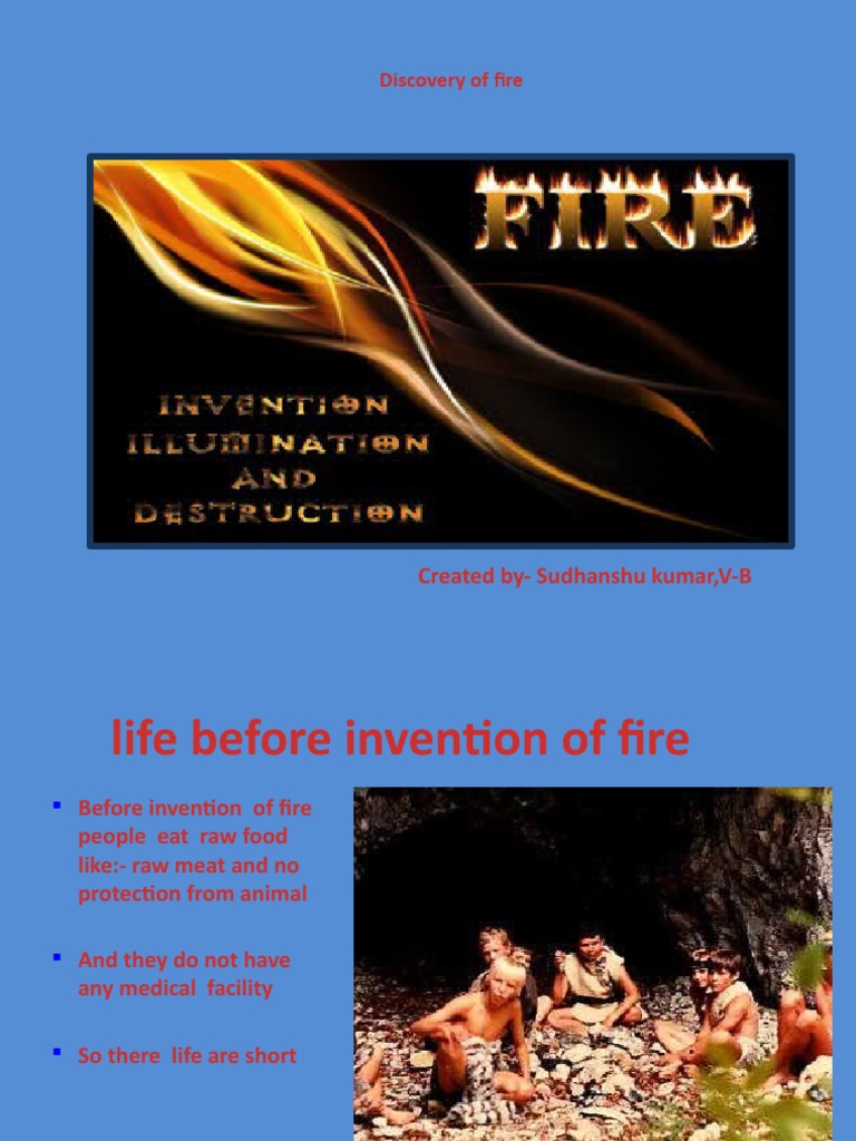 Invention of Fire | PDF