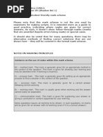 June 2022 Shadow Paper 1H MS Set 1 | PDF | Science