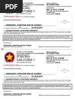 Sample PRC FORM | PDF | Identity Document | Government Information